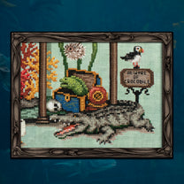 The Deadly Aquarium - Digital PDF Cross Stitch Pattern – Lola Crow ...