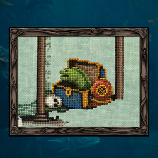 The Deadly Aquarium SAL - Digital PDF Cross Stitch Pattern – Lola Crow ...