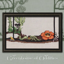 Greenhouse of Oddities - Digital PDF Cross Stitch Pattern – Lola Crow ...