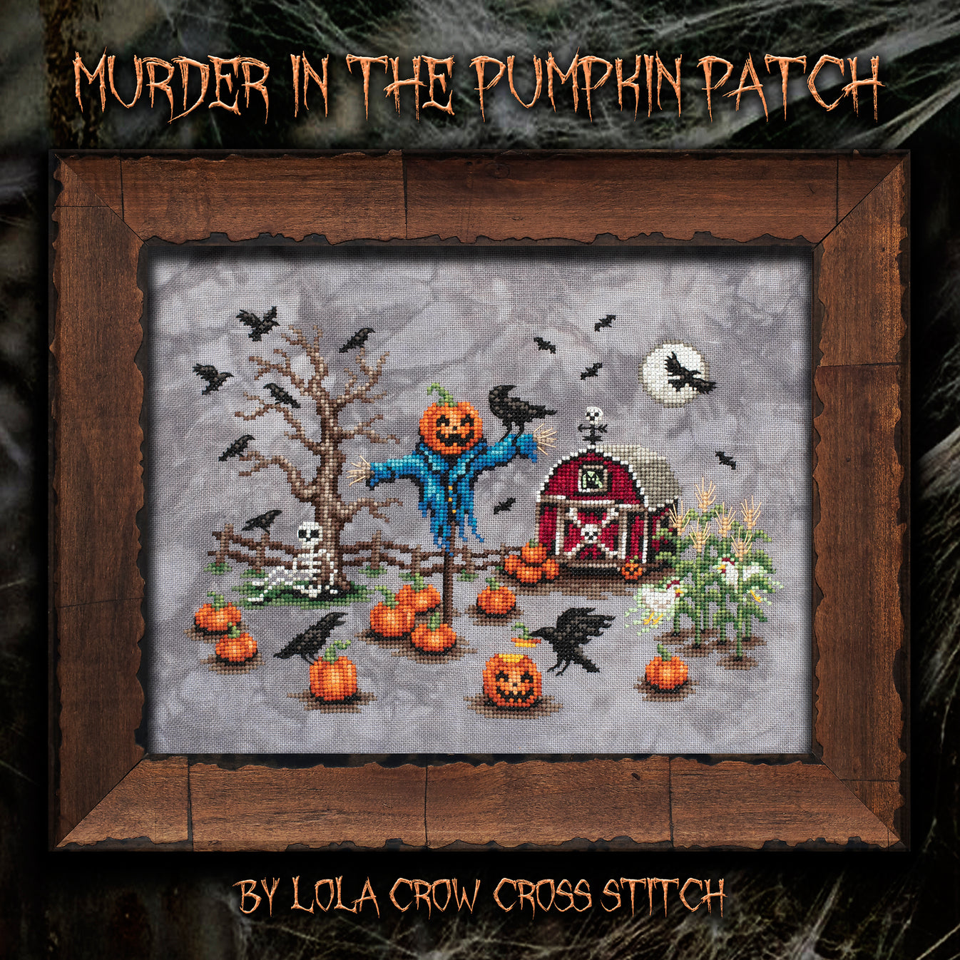 Murder in the Pumpkin Patch - Digital PDF Cross Stitch Pattern – Lola ...