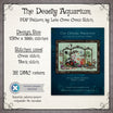 The Deadly Aquarium - Digital PDF Cross Stitch Pattern – Lola Crow ...